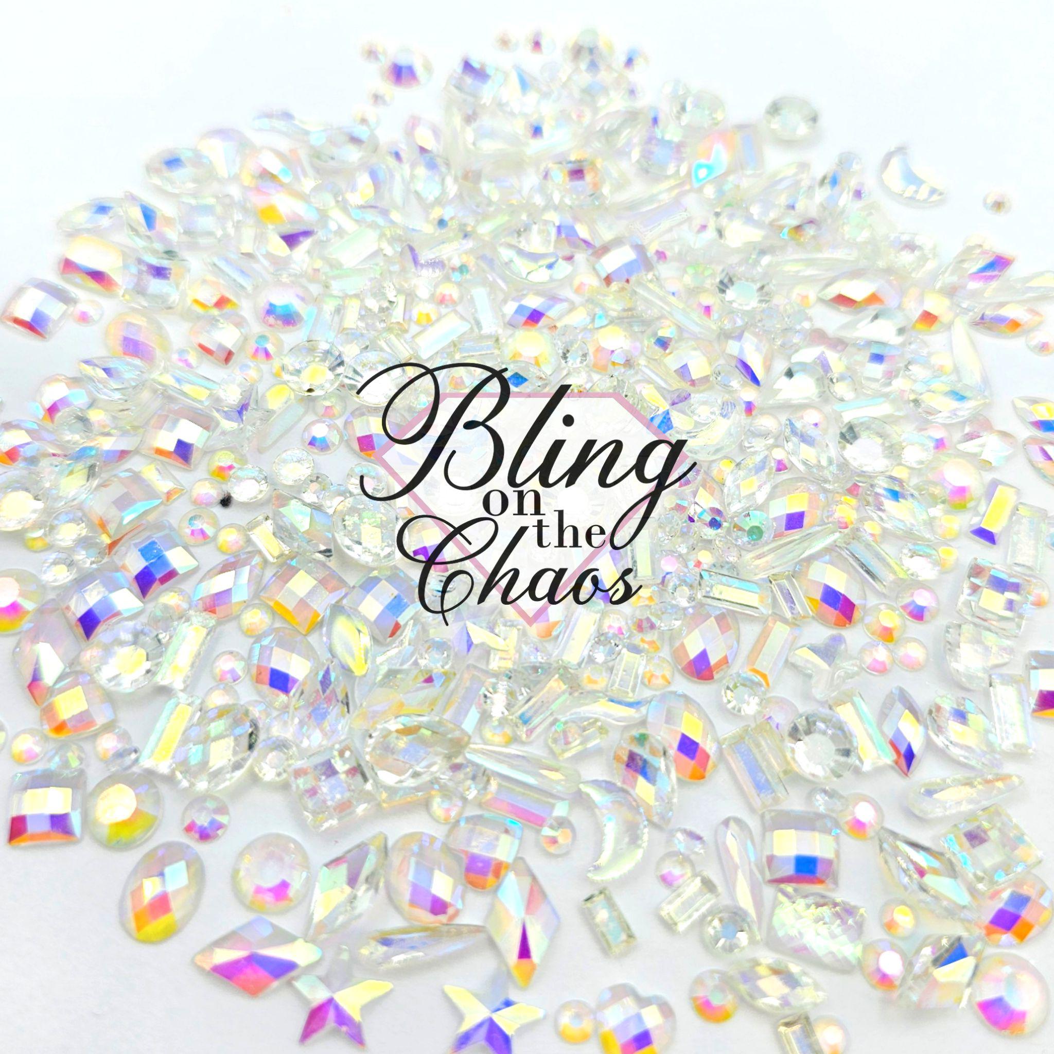 AB Transparent Resin Shapes – Bling on the Chaos