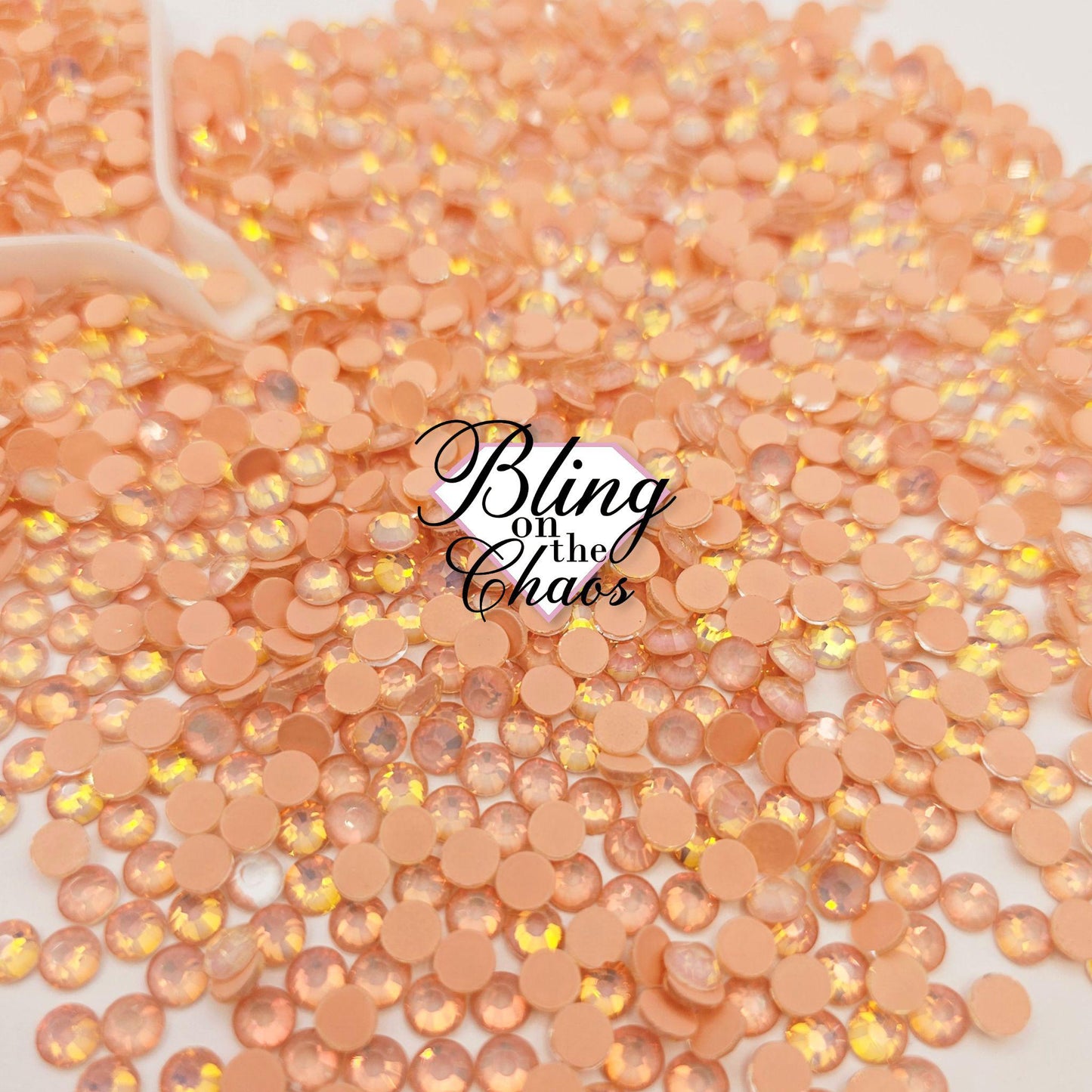 Peach Mocha Opal – Bling on the Chaos