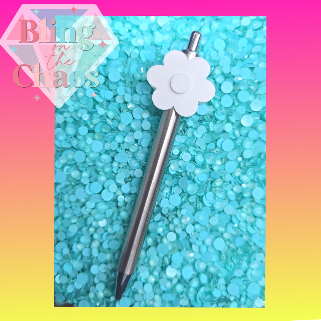 Pen & Straw Toppers – Bling on the Chaos