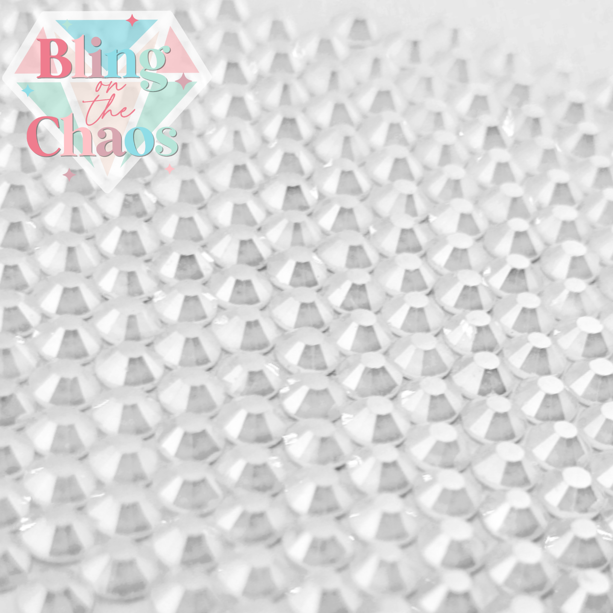 Neon White Luster Rhinestone – Bling on the Chaos