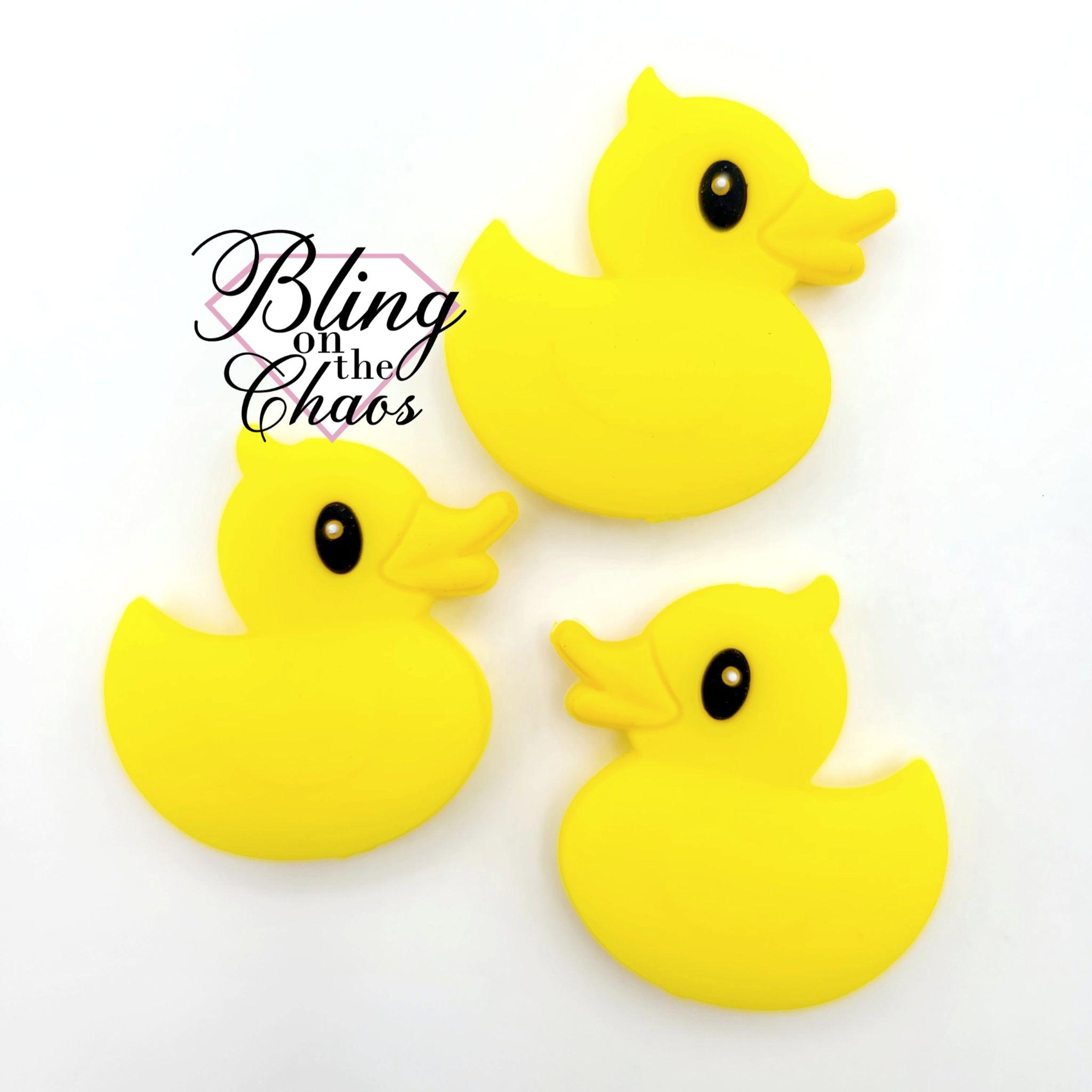 Duck Silicone Bead – Bling on the Chaos